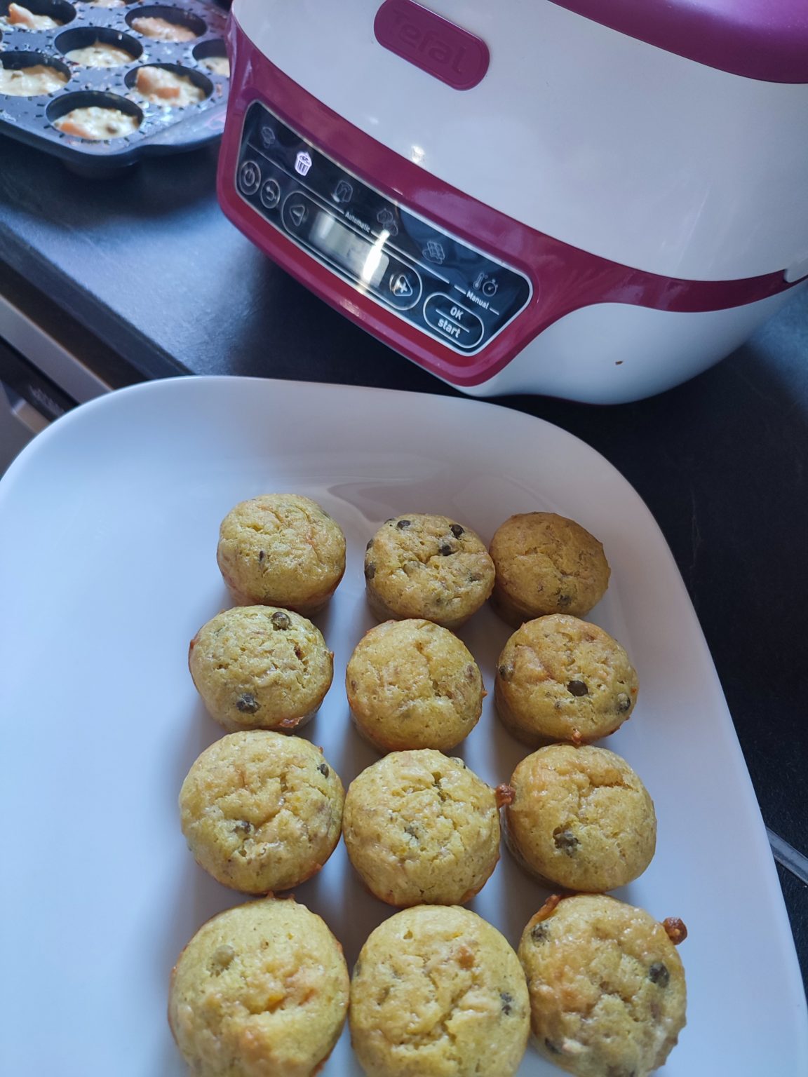 Mini cakes légumes, thon et curry | AnnSo Cuisine & cie